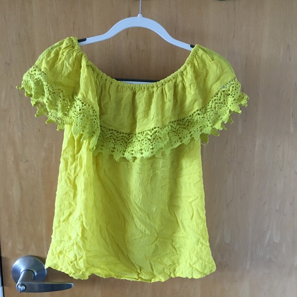 Tops | Fluorescent Green Top | Poshmark